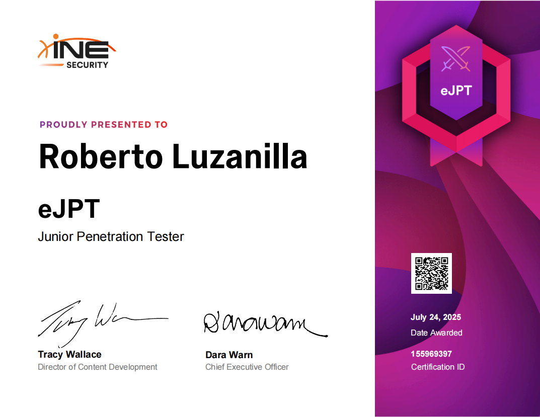 Mi experiencia con la certificación eJPTv2 | LogRob